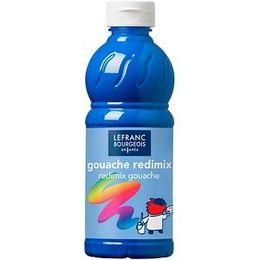 LEFRANC BOURGEOIS Gouache Liquide Redimix Temperafarbe blau 500,0 ml