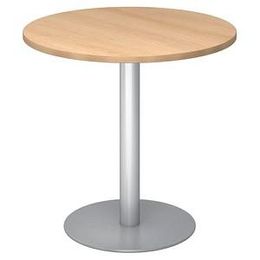 Hammerbacher Bistrotisch eiche 80,0 x 80,0 x 74,0 cm