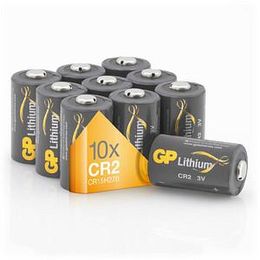 10 GP Batterien CR2 Fotobatterie 3,0 V