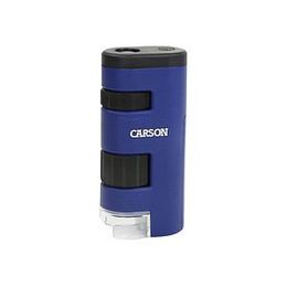 Carson® digitales Mikroskop PocketMicro schwarz/blau 20x - 60x