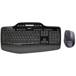 Logitech MK710 Performance Tastatur-Maus-Set kabellos schwarz