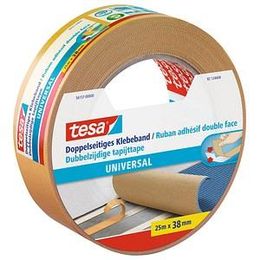 Tesa universal 56157 doppelseitiges Klebeband 38,0 mm x 25,0 m, 1 Rolle