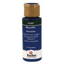 Rayher Allesfarbe Acrylfarben azurblau 59,0 ml