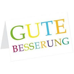 Luma Genesungskarte Gute Besserung DIN B6