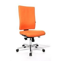 Topstar Bürostuhl Lightstar 20, LS29W0G04 Stoff orange, Gestell alu