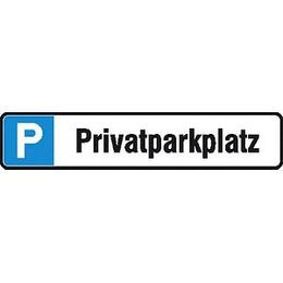 SafetyMarking® SafetyMarking® Hinweisschild "P Privatparkplatz" rechteckig 52,0 x 11,0 cm
