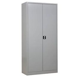 Gürkan Gürkan Stahlschrank 100161 lichtgrau 92,0 x 42,0 x 195,0 cm, aufgebaut