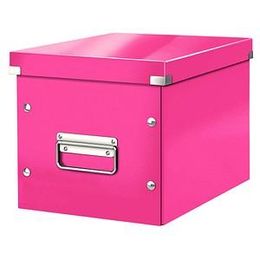 Leitz Click & Store Aufbewahrungsbox 10,0 l pink 26,0 x 26,0 x 24,0 cm