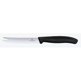 Victorinox Wurstmesser Swiss Classic silber, schwarz, Klinge: 11,0 cm