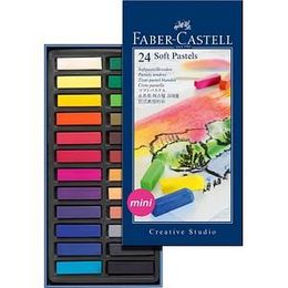 Faber-Castell STUDIO QUALITY mini Pastellkreide farbsortiert 24 St.