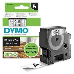 Dymo Schriftband D1 53713 S0720930, 24 mm schwarz auf weiß