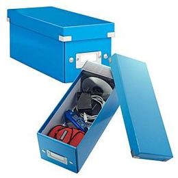 Leitz CD-/DVD-Box Click & Store blau, 1 St.