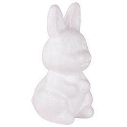 Rayher Styroporform weiß Hase 8,0 cm