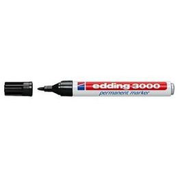 Edding 3000 Permanentmarker schwarz 1,5 - 3,0 mm, 1 St.