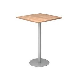 Hammerbacher Stehtisch nussbaum 80,0 x 80,0 x 111,6 cm