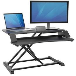 Fellowes Monitorständer Corsivo Sitz-Steh Workstation schwarz