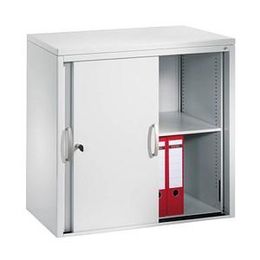 C+P CP Schiebetürenschrank C 2000 Acurado, 5722-00 S10354 lichtgrau 1 Fachboden 80,0 x 40,0 x 72,0 cm