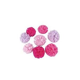 Rayher Pompons pink sortiert Ø 4,0-5,0 cm 8 St.