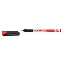 Schneider Topball 811 Tintenroller rot/silber 0,5 mm, Schreibfarbe: rot, 1 St.