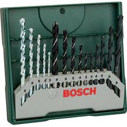 Bosch Mini-X-Line Bohrer-Set, 15-teilig