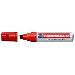 Edding 800 Permanentmarker rot 4,0 - 12,0 mm, 1 St.