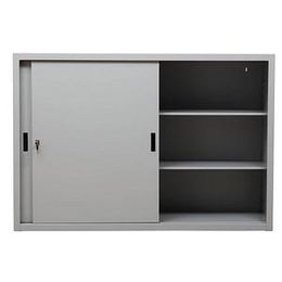 Gürkan Gürkan Schiebetürenschrank, 100275 lichtgrau 2 Fachböden 160,0 x 45,0 x 109,0 cm