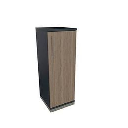 FM Aktenschrank Oldenburg, 4260649682326 lavagrau, eiche 2 Fachböden 40,0 x 44,2 x 113,3 cm