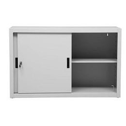 Gürkan Gürkan Schiebetürenschrank, 100266 lichtgrau 1 Fachboden 120,0 x 45,0 x 75,0 cm