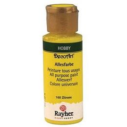 Rayher Allesfarbe Acrylfarben zitrone 59,0 ml