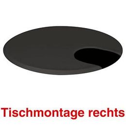 Kerkmann Move Kabeldurchlass 6,0 cm schwarz