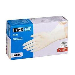 Hygostar unisex Einmalhandschuhe SKIN weiß Größe S 100 St.