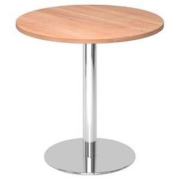 Hammerbacher Bistrotisch nussbaum 80,0 x 80,0 x 74,0 cm