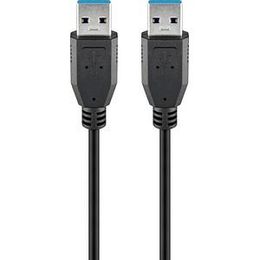 goobay USB 3.0 A Kabel 1,8 m schwarz