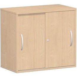 geramöbel geramöbel Schiebetürenschrank Flex, S-381501-BB buche 1 Fachboden 80,0 x 42,5 x 72,0 cm