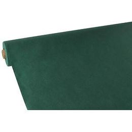 Papstar Tischdecke soft selection 84955 dunkelgrün 90,0 cm x 40,0 m