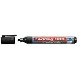 Edding 363 Whiteboard-Marker schwarz 1,0 - 5,0 mm, 10 St.