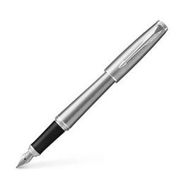 Parker URBAN Metro Metallic Patronenfüller silber M (mittel)