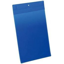 10 Durable Magnettaschen blau 22,3 x 36,8 cm