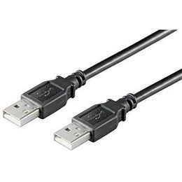 goobay USB 2.0 A Kabel 1,8 m schwarz