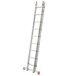 Krause Schiebeleiter MONTO Fabilo alu 18 Sprossen, H: 270,0 cm