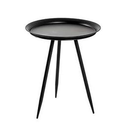 HAKU Möbel Beistelltisch Metall schwarz 44,0 x 44,0 x 54,0 cm