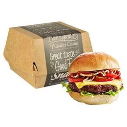 50 Papstar Burger-Boxen Good Food 9,0 x 9,0 cm
