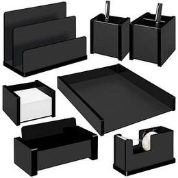 Wedo Schreibtischset Black Office schwarz