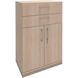 FM Aktenschrank Oldenburg, 4260672332304 akazie 1 Fachboden 80,0 x 44,2 x 113,3 cm