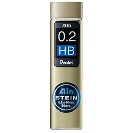 Pentel Ain Stein C272W Fallminen schwarz HB 0,2 mm, 20 St.