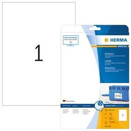 25 Herma Etiketten 4824 weiß 210,0 x 297,0 mm