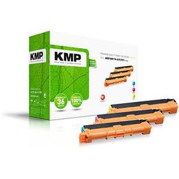 KMP B-T125X cyan, magenta, gelb Toner kompatibel zu brother TN-247C/M/Y, 3er-Set