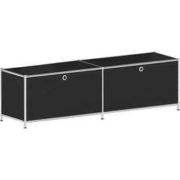 viasit Sideboard System4, 171202 schwarz 152,9 x 40,4 x 43,2 cm