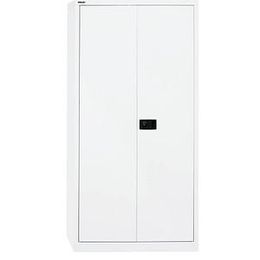 Bisley Stahlschrank Universal E782A04696 verkehrsweiß 91,4 x 40,0 x 195,0 cm, aufgebaut