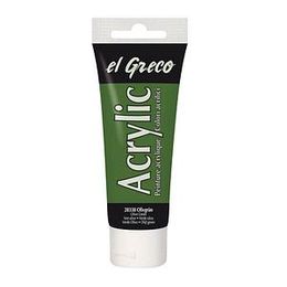 Kreul el Greco Acrylfarbe olivgrün 75,0 ml